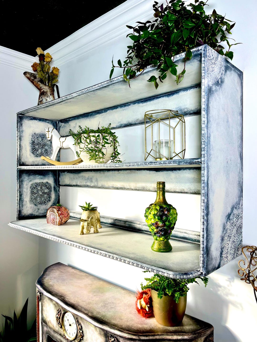 Shabby Chic Shelving Unit, Made to Measure Shelves, Bespoke Built, Any ...