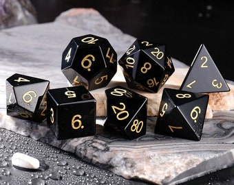 Obsidian Dnd Dice - Etsy