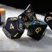 DND Hawk's Eye Gemstone Dice - Etsy