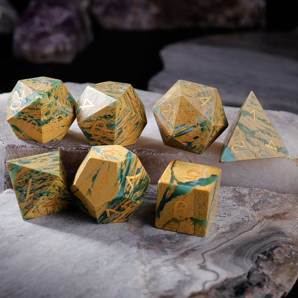 Gemstone Dice - Etsy