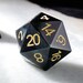 DND Hawk's Eye Gemstone Dice - Etsy