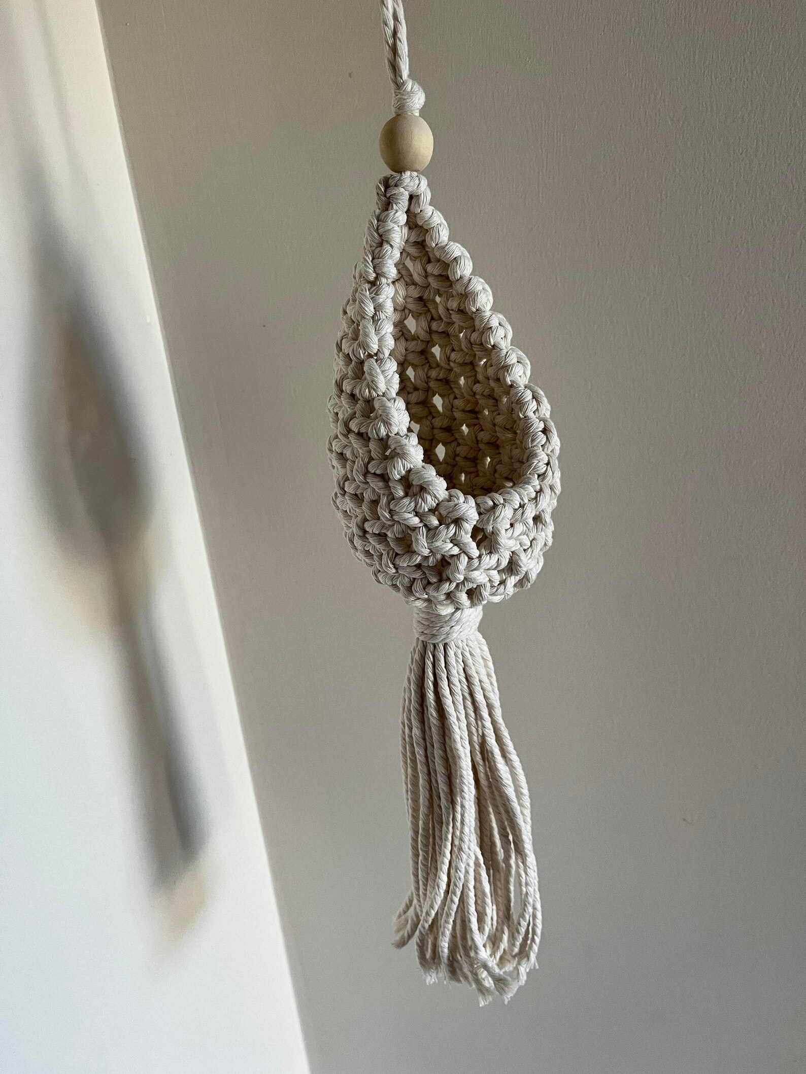 Macrame Pod / Macrame Planter Pod / Macrame Plant Hanger / - Etsy