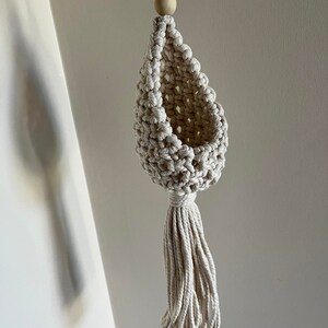 Macrame Pod / Macrame Planter Pod / Macrame Plant Hanger / Macrame ...