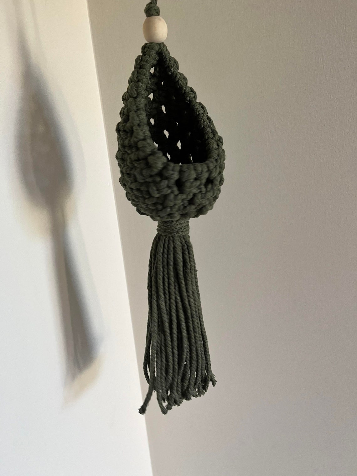 Macrame Pod / Macrame Planter Pod / Macrame Plant Hanger / - Etsy