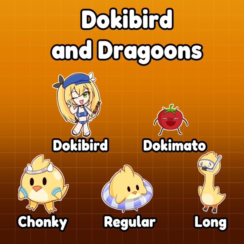Dokibird and Dragoons Set - Etsy