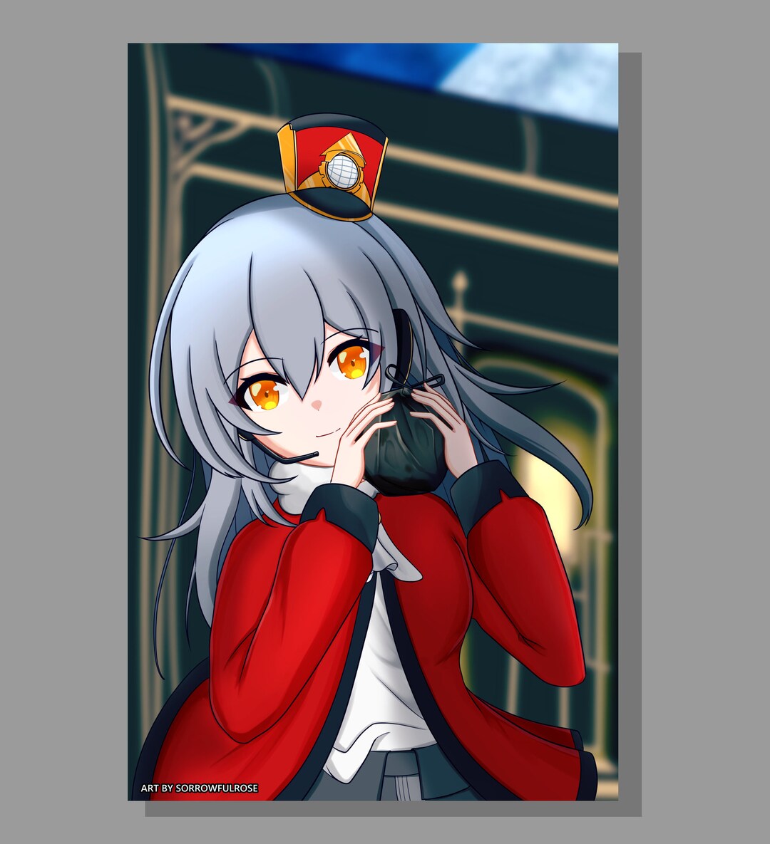 Honkai Star Rail Conductor Stelle/trailblazer 4x6 Mini Print - Etsy