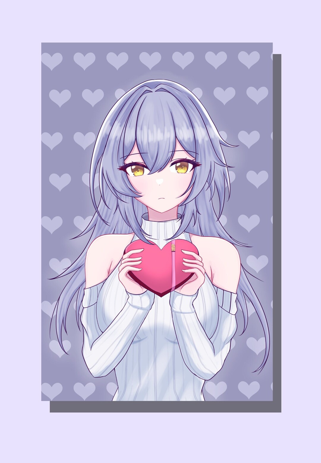 Honkai Star Rail Valentine Love Stelle/trailblazer 11x17 Print - Etsy