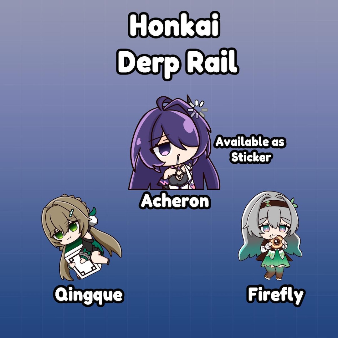 Honkai Derp Rail Set - Etsy