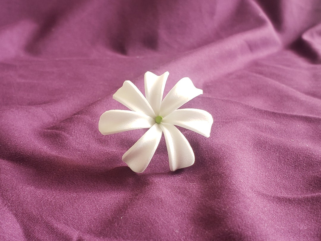 Mini 1.5 Tiare Flower Pick Ear Flower Tahitian - Etsy