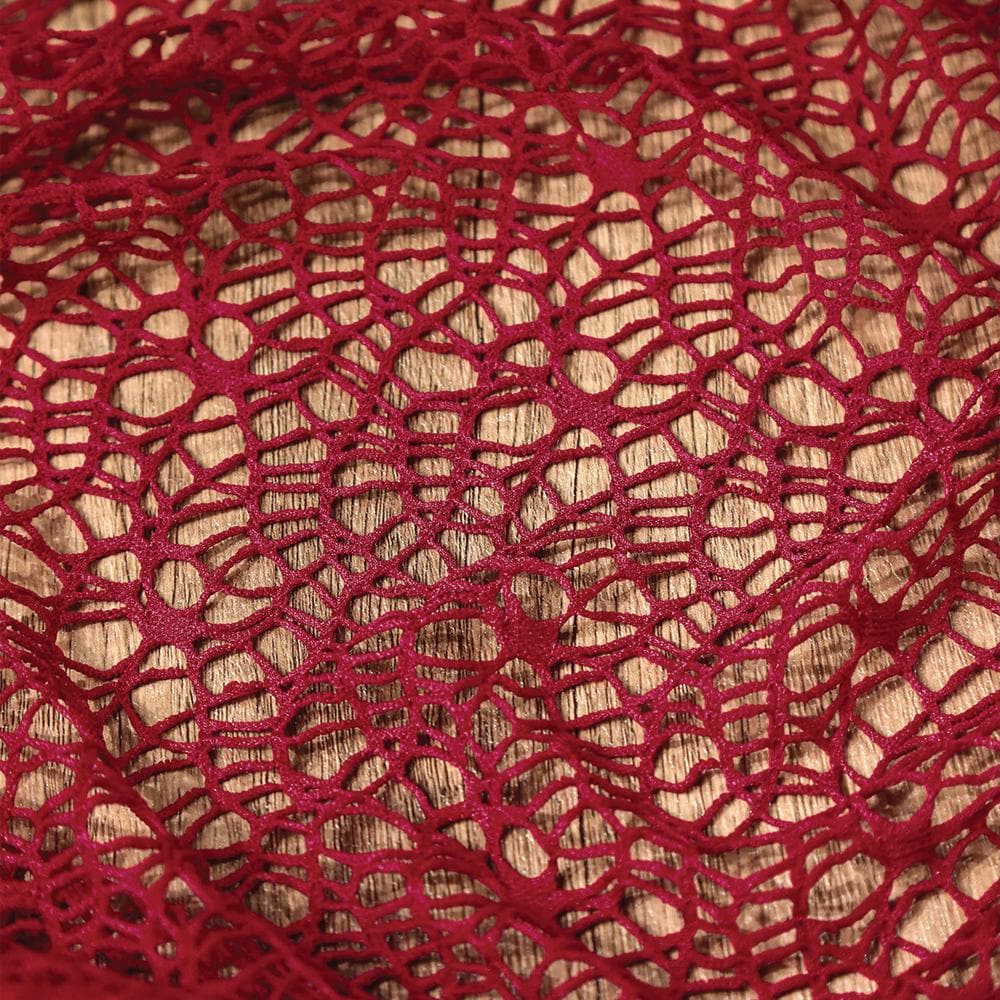 Solid Lace Fabric,mesh Fabric,hollow Fabric,curtain Fabric,crochet ...