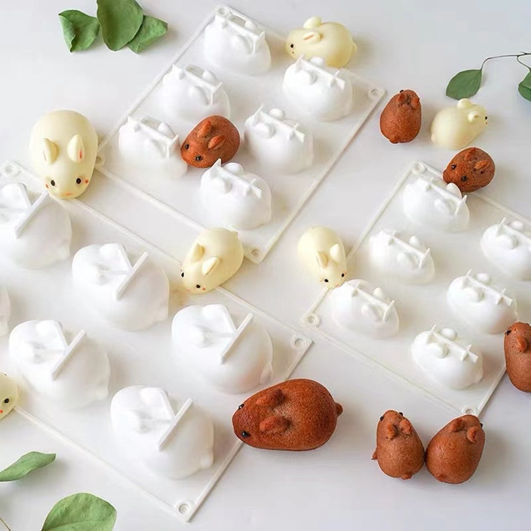 Rabbit Cake Mold,rabbit Pudding Mold,mousse Mold,animal Cake Mold ...