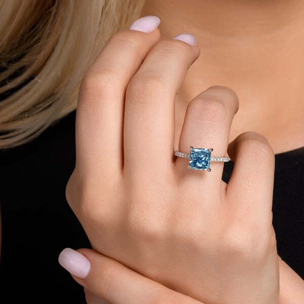 Unique Engagement Ring - Etsy