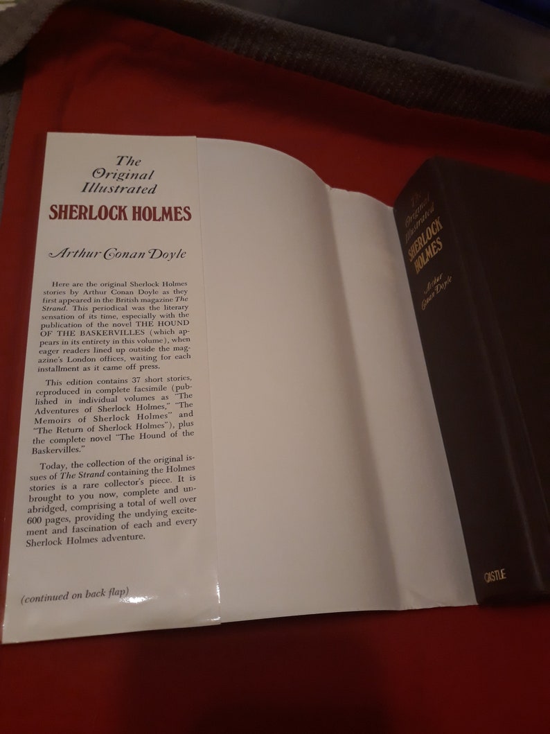 Original Illustrated Sherlock Holmes by Sir Arthur Conan Doyle - Etsy