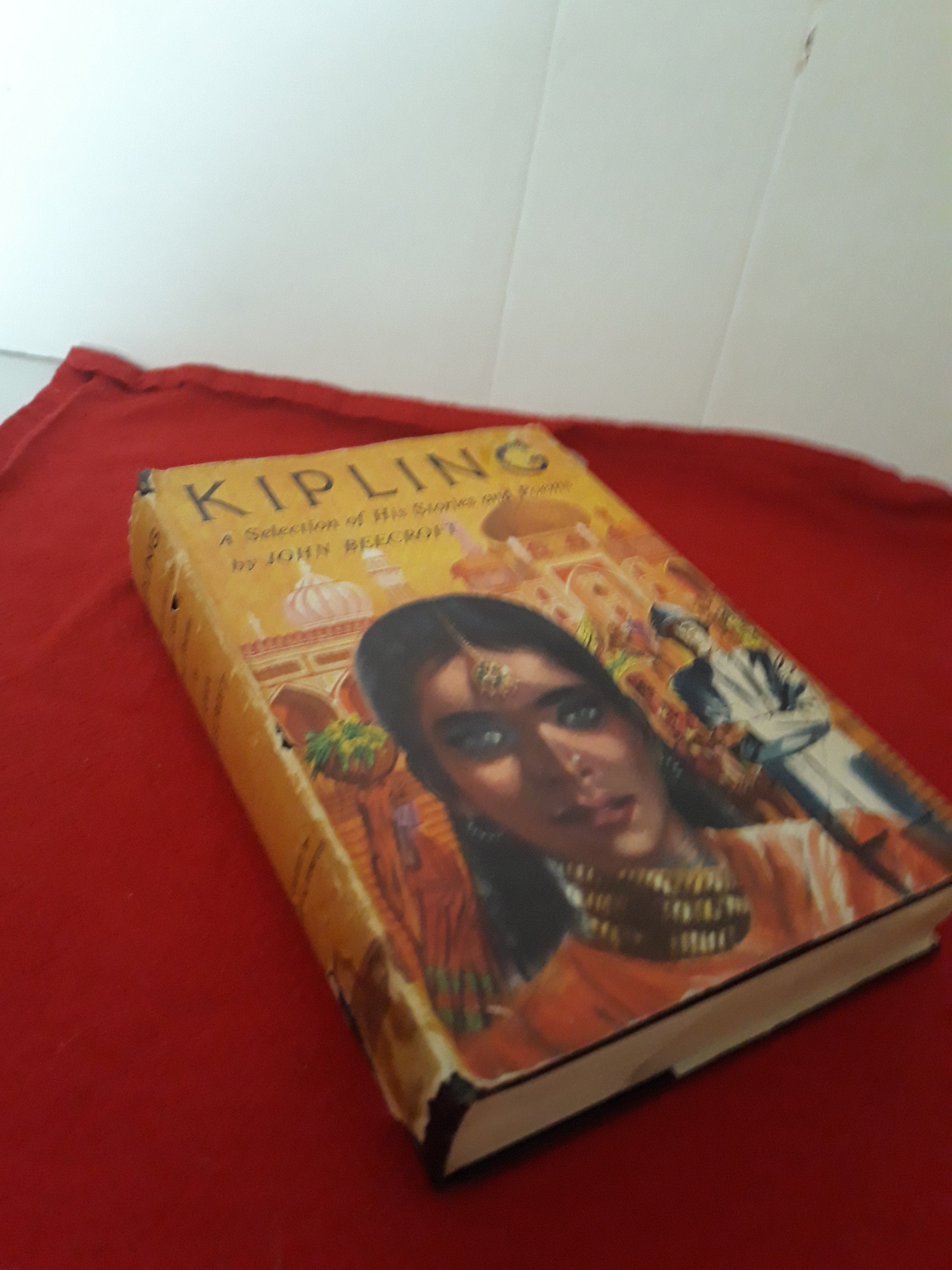 Rare Out of Print 1956 Hardcover Edition of Kipling a Selection of His ...