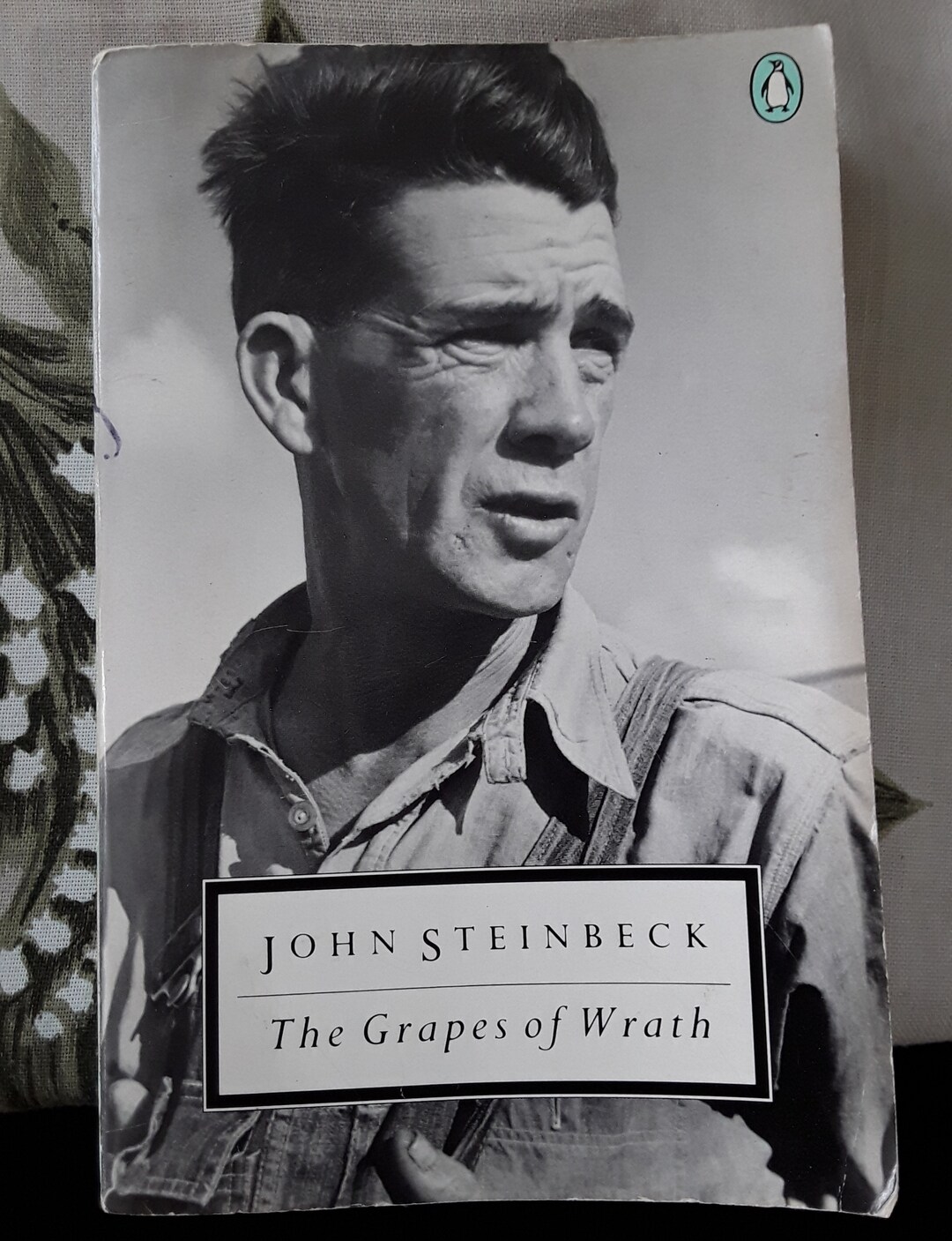 1990s Vintage Soft Cover Edition of the Grapes of Wrath by John ...