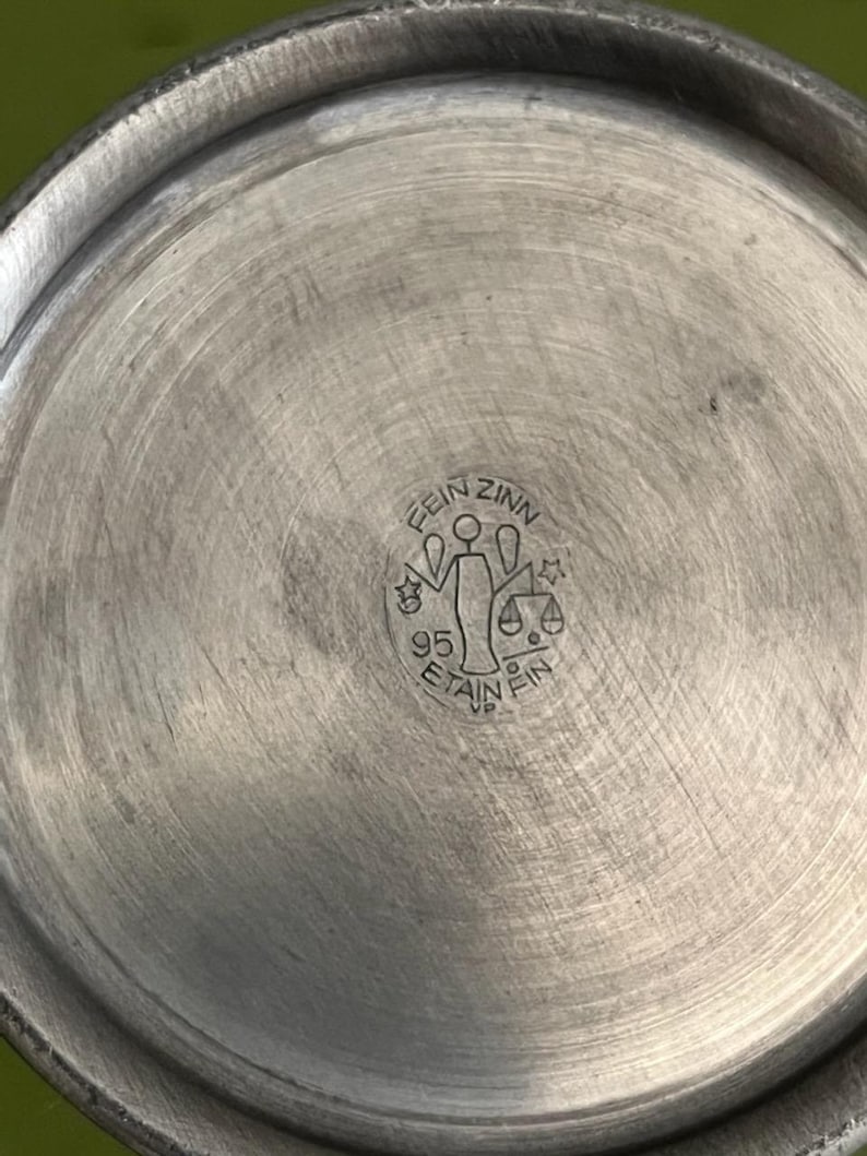 Etain Fin 95 Fein Zinn Pewter Vase - Etsy