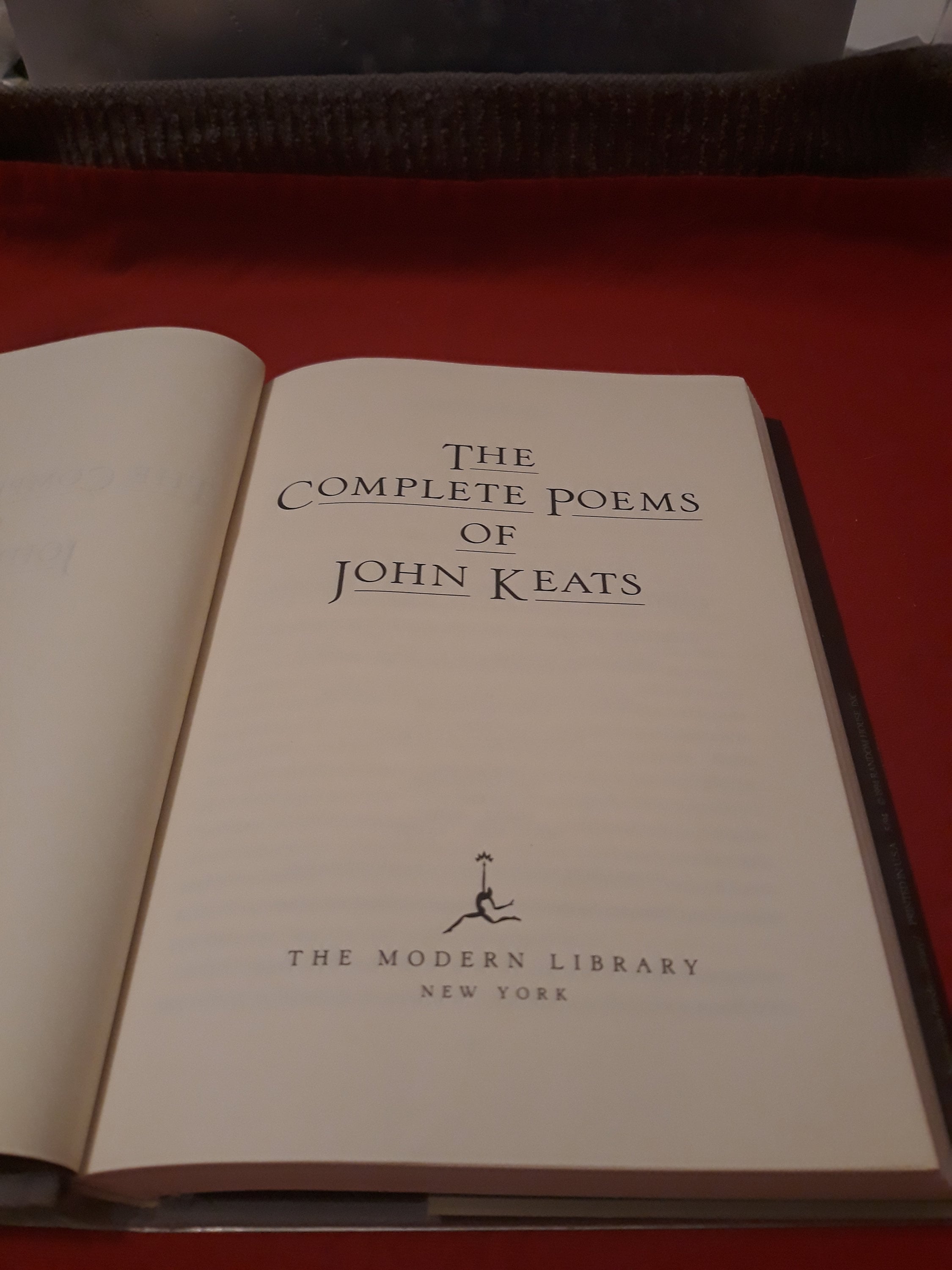 Vintage Hardcover Edition of the Complete Poems of John Keats - Etsy