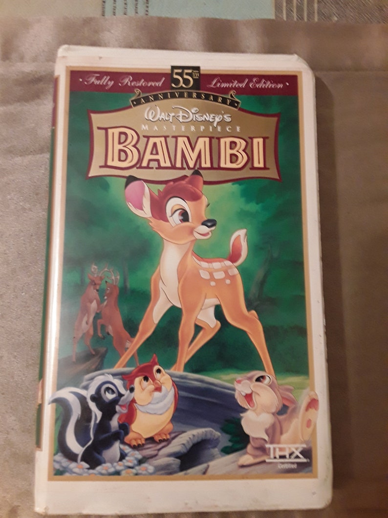 VHS 55th Anniversary Limited Edition of Walt Disney's Masterpiece ...
