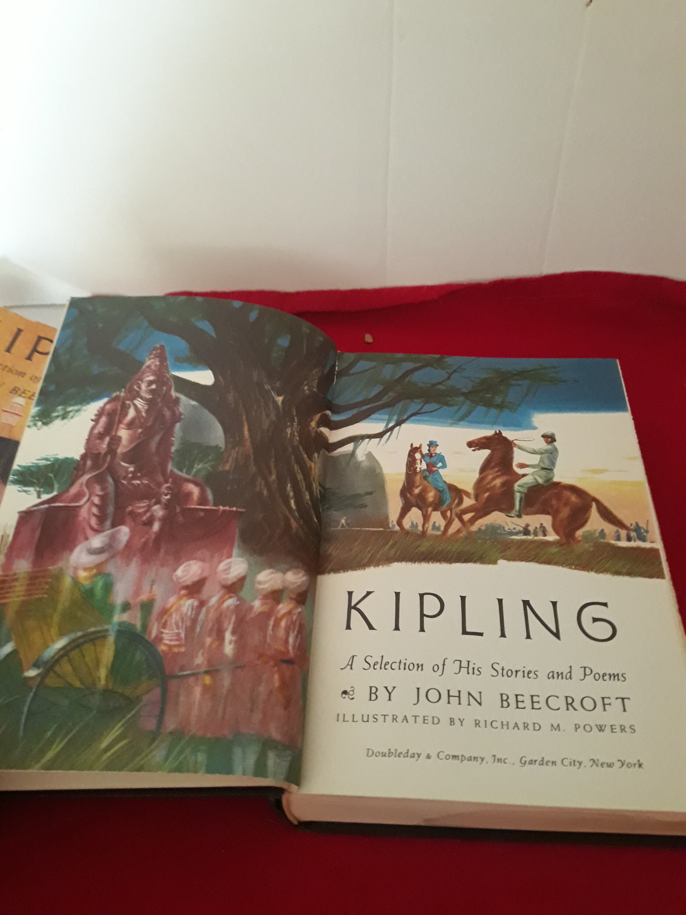 Rare Out of Print 1956 Hardcover Edition of Kipling a Selection of His ...