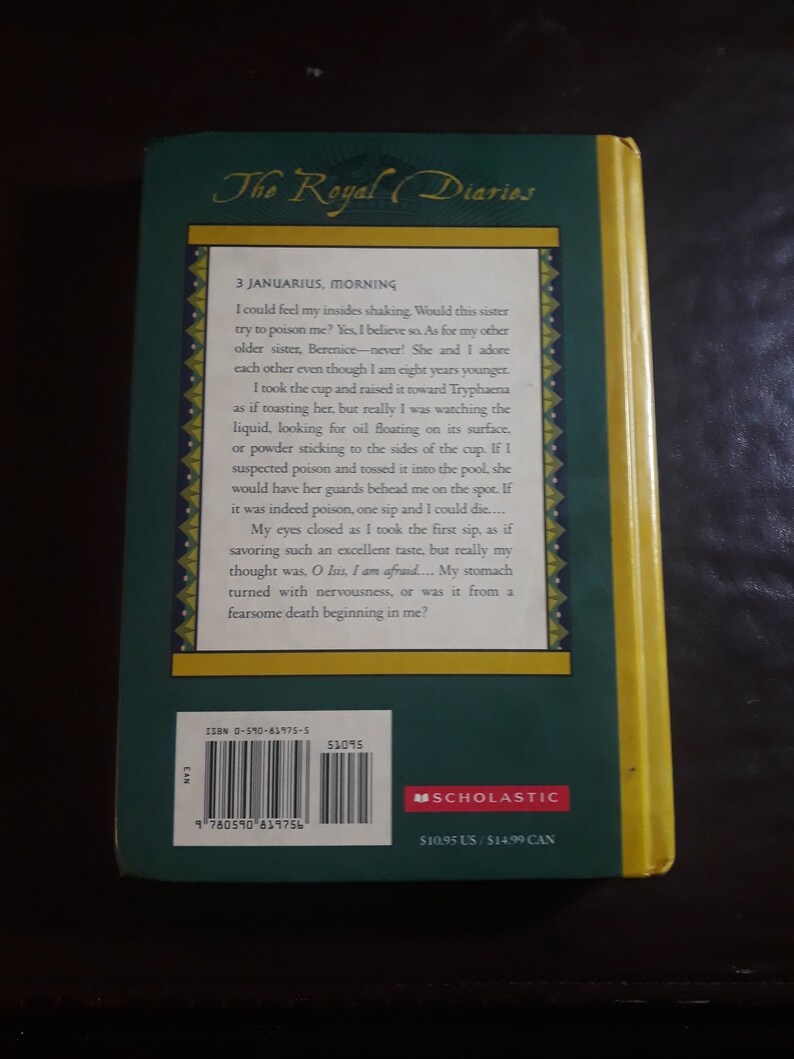 The Royal Diaries Cleopatra VII Daughter of the Nile - Etsy