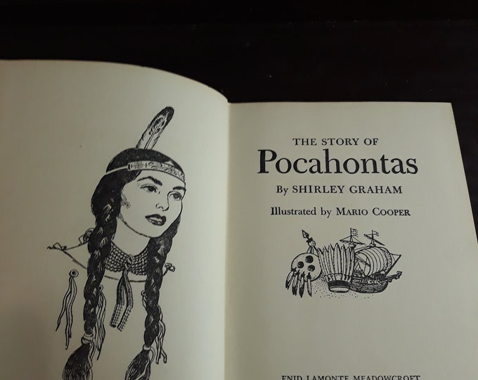 The Story of Pocahontas - Etsy