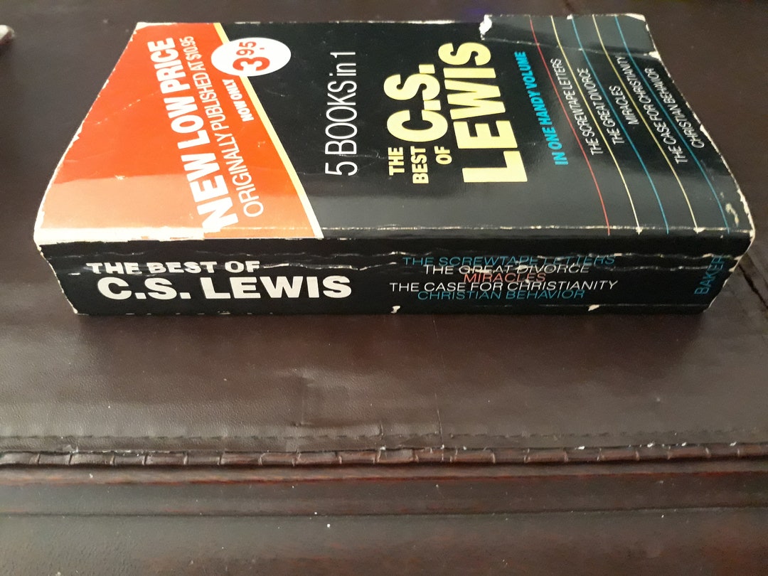 The Best of C.S. Lewis 5 Books in One Handy Volume. - Etsy