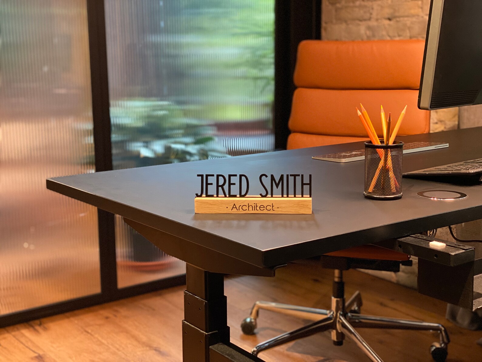 Desk Name Plate Name Plate for Desk Desk Nameplate Desk - Etsy