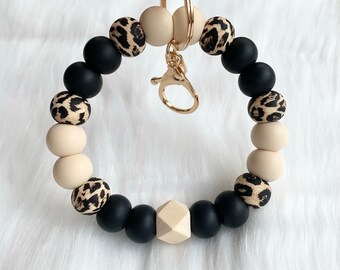 Leopard Key Chain - Etsy