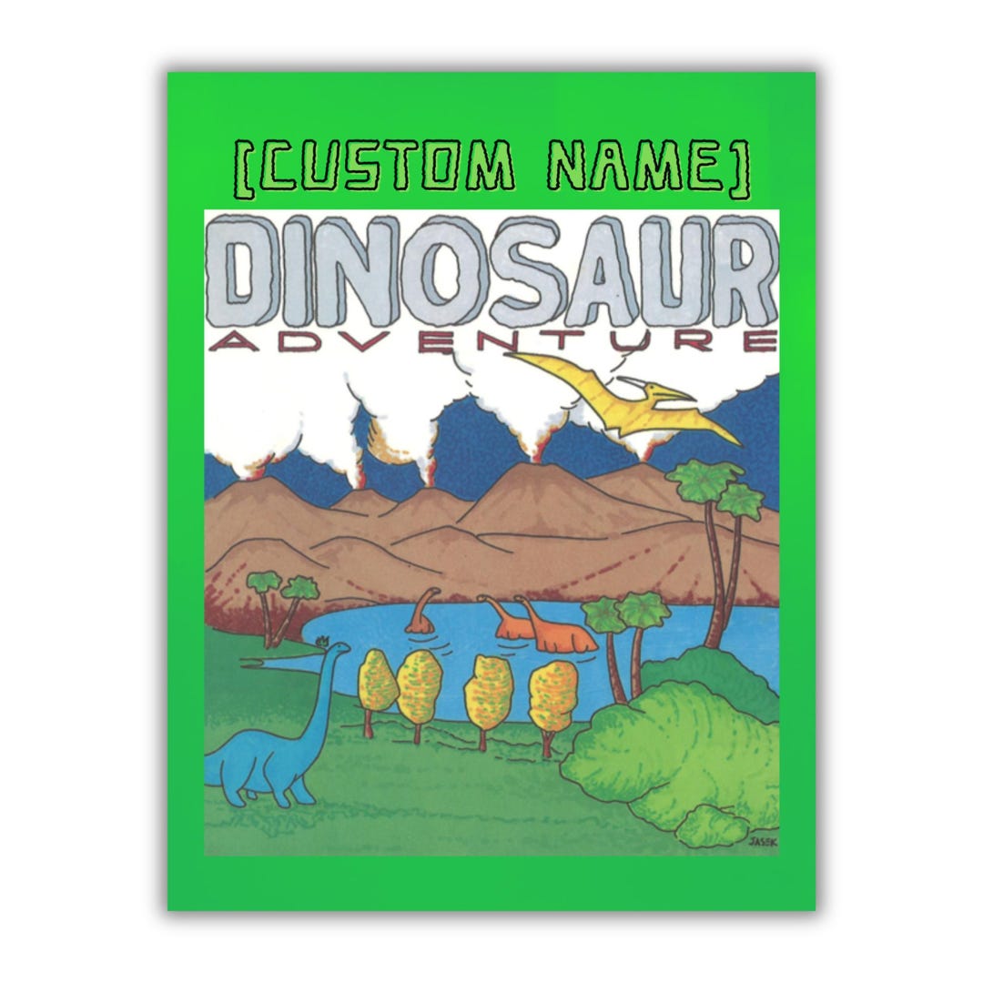 Dino Discovery: A Dinosaur Adventure Activity Book Dinosaur Adventure ...