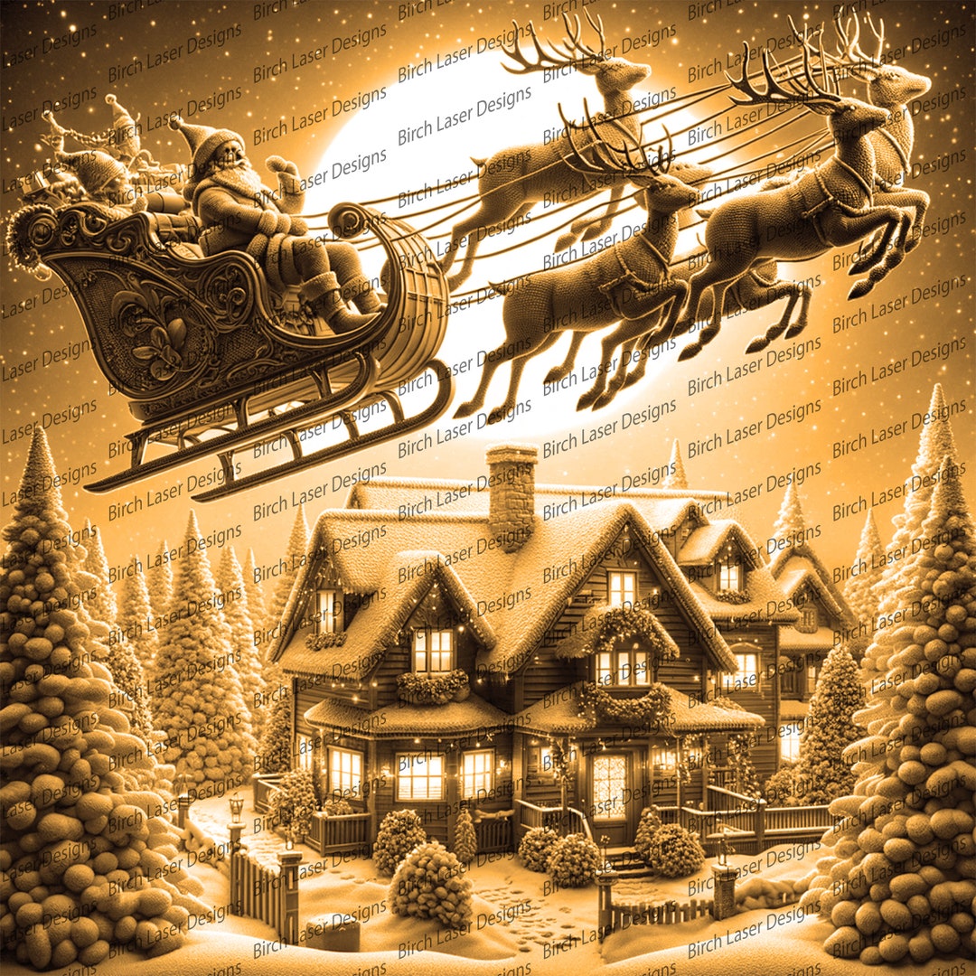 Laser Burn PNG JPG 3D Illusion Engrave Laser Ready Lightburn File ...