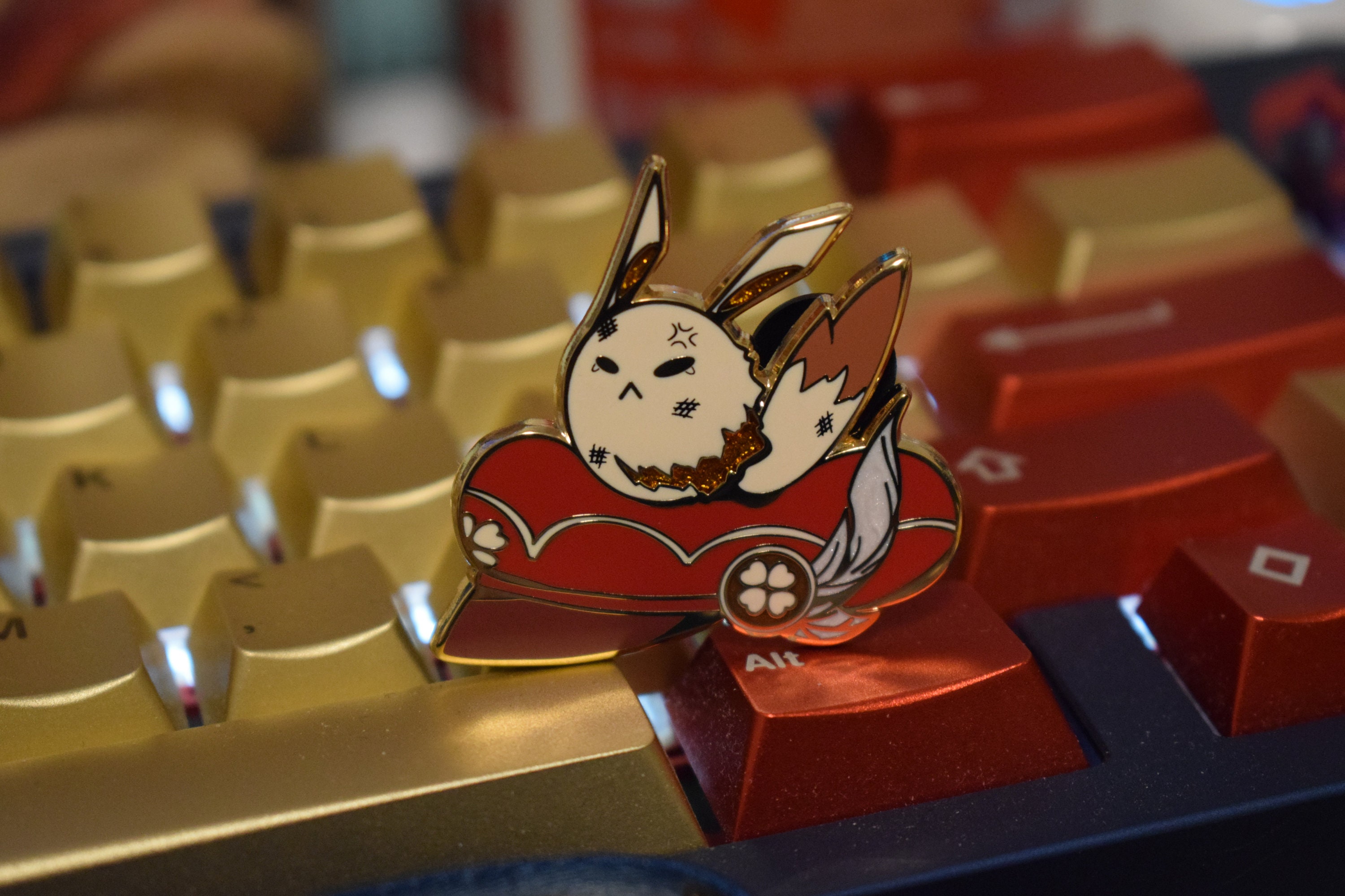 Genshin Impact Klee's Dodoco on a Hat Hard Enamel Pin - Etsy