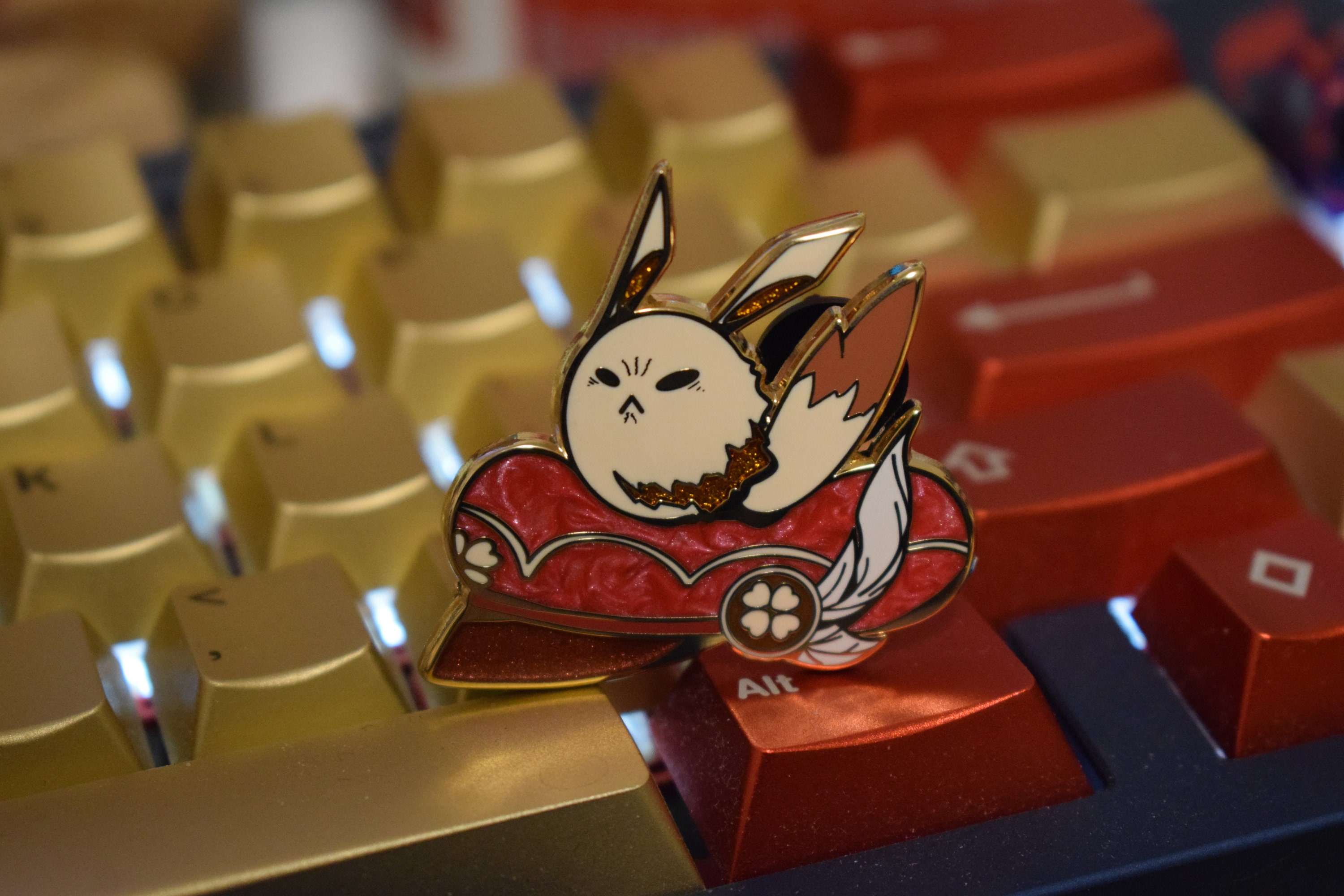 Genshin Impact Klee's Dodoco on a Hat Hard Enamel Pin - Etsy