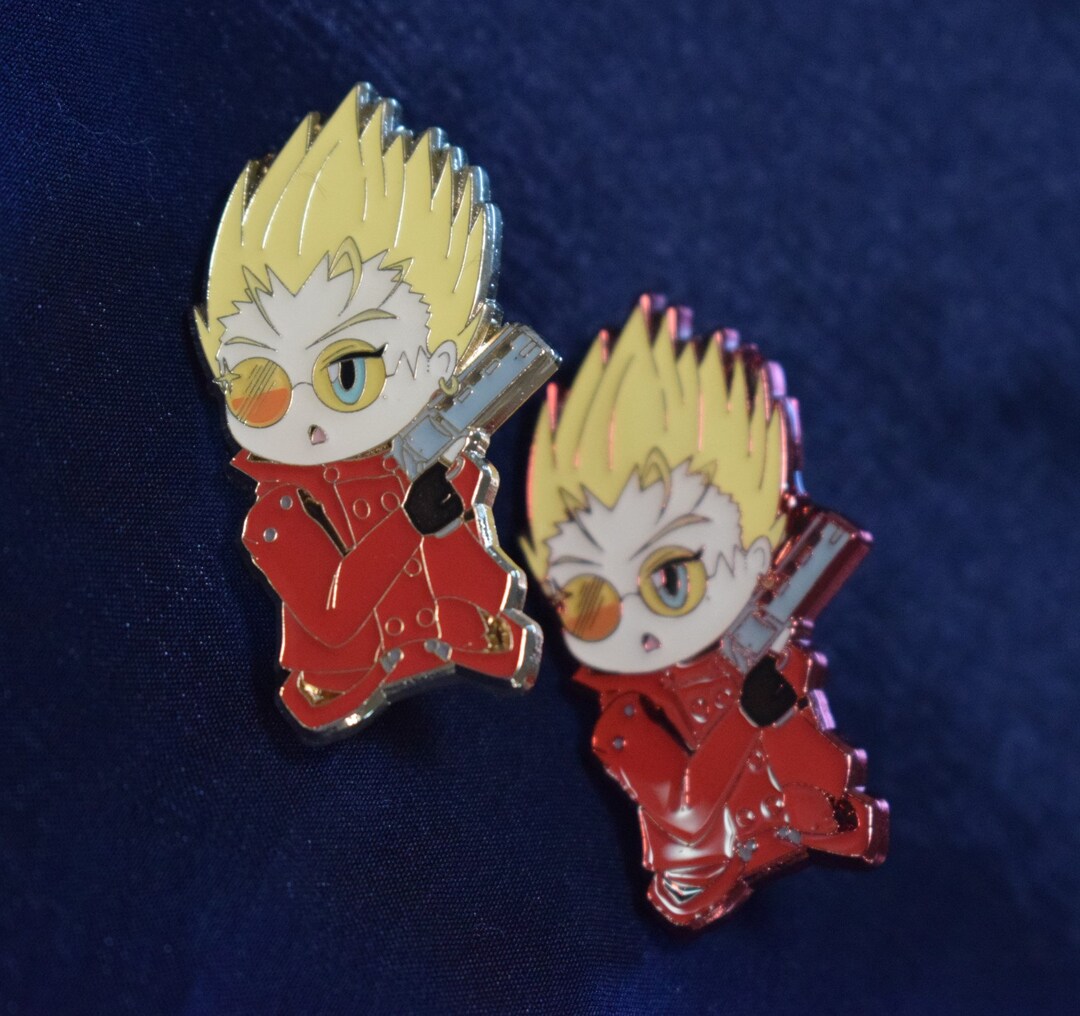 Love & Peace Typhoon Chibi Enamel Pin - Etsy