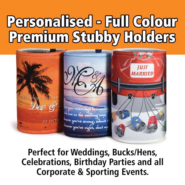 Custom Stubby Holder - Etsy Australia