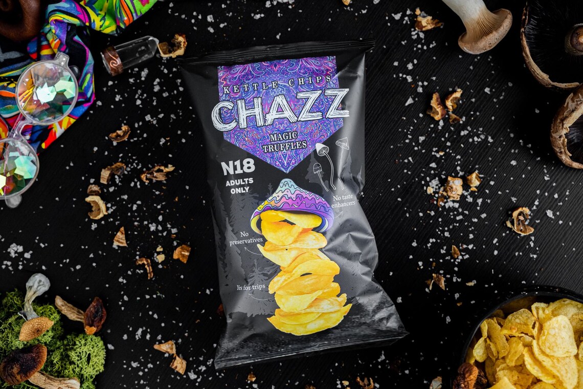 Potato Chips With Truffles CHAZZ N-18 90 G Lithuanian Potato - Etsy