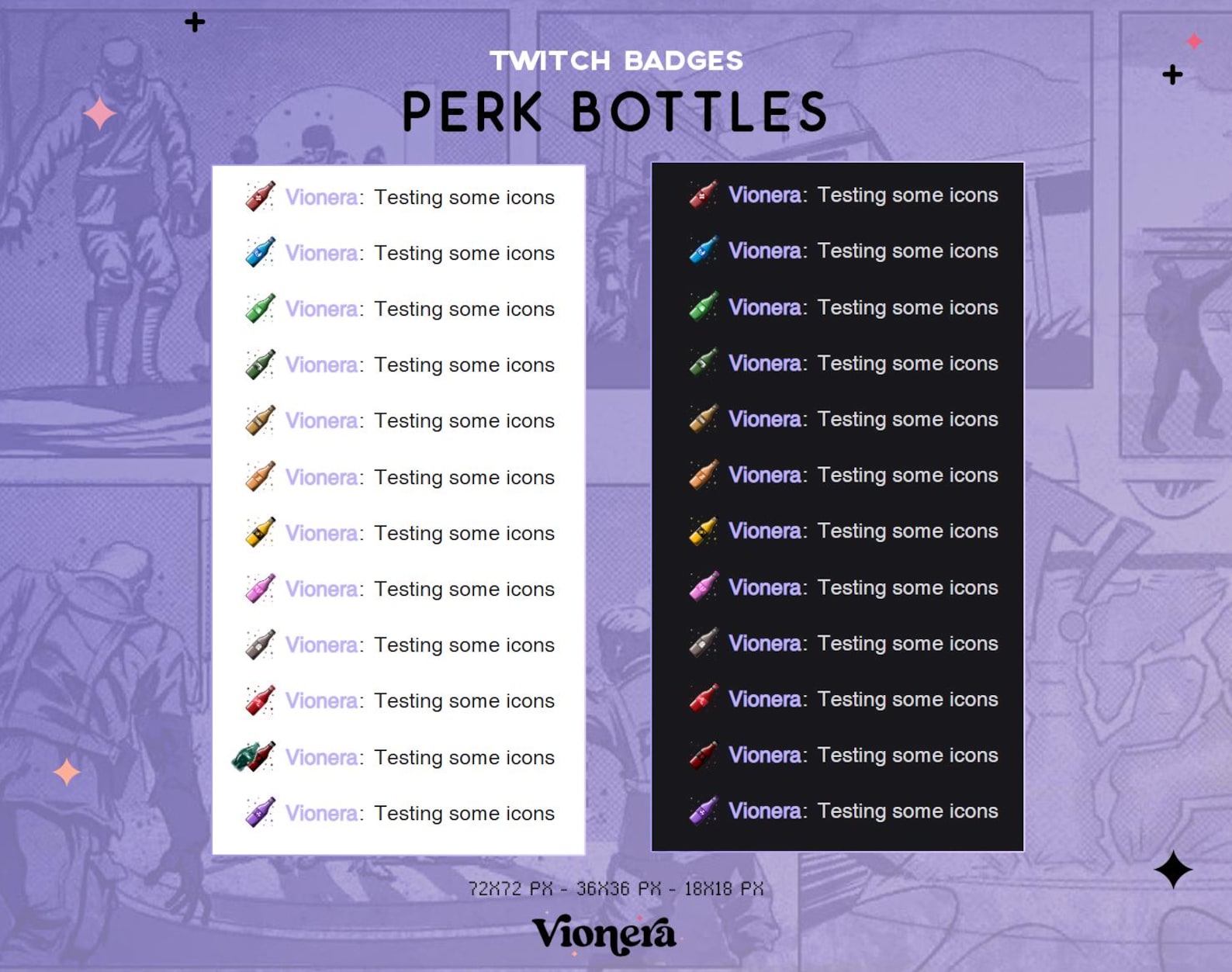 Twitch Badges Zombie Perks | Zombie Perk Bottles Badges Pack - Etsy