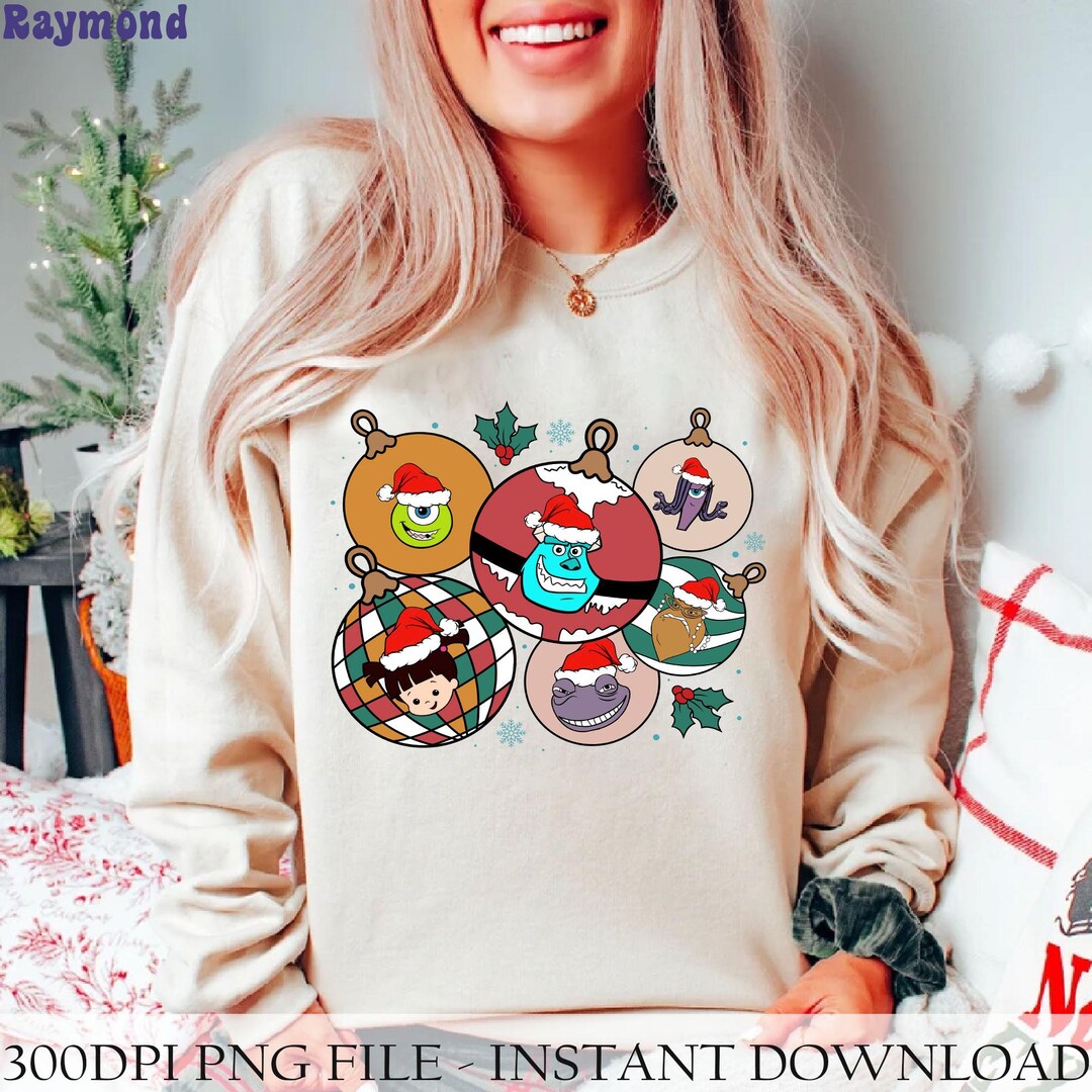 Monster Christmas Png, Monsters University Christmas Png, Monster Xmas ...