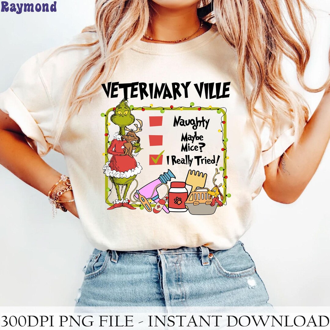 Veterinary Ville Christmas Vet Tech Png, Vet Tech Christmas Png, Vet ...