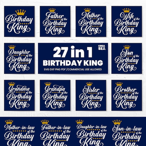 16th Birthday King Svg - Etsy