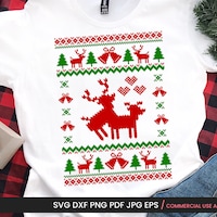 Deer Mating SVG PDF - Etsy