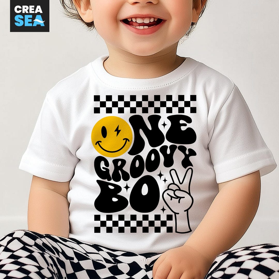 One Groovy Boy Svg, Png, 1st Birthday Boy Svg, First Birthday Shirt Svg ...