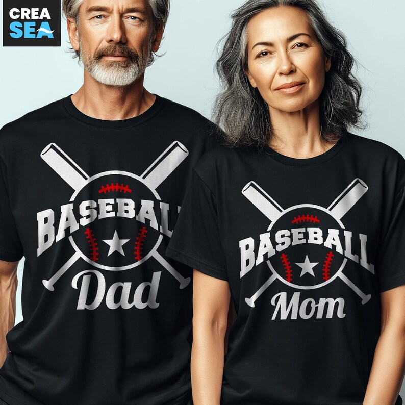 Baseball Family Svg, Png, Family Baseball Shirt Bundle, Mom, Dad ...