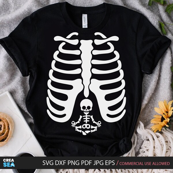 Svg Pregnant Halloween Costume - Etsy