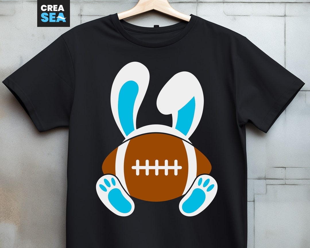Bunny Football SVG, PNG, Football Easter Svg, Gridiron With Bunny Ears ...