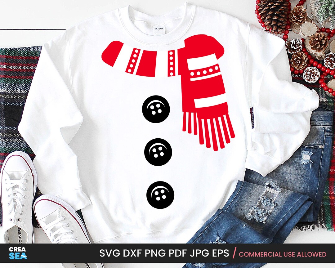 Snowman Costume Svg, Snowman Shirt Svg, Png, Adult & Baby Christmas ...