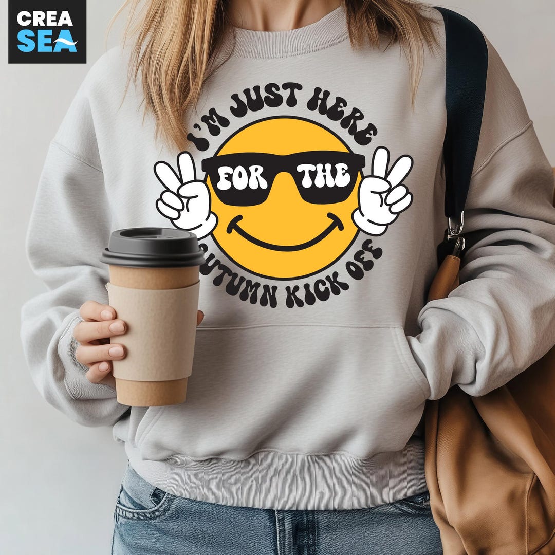 I'm Just Here for the Kick off SVG, PNG, Game Day Svg, Field Day Svg ...