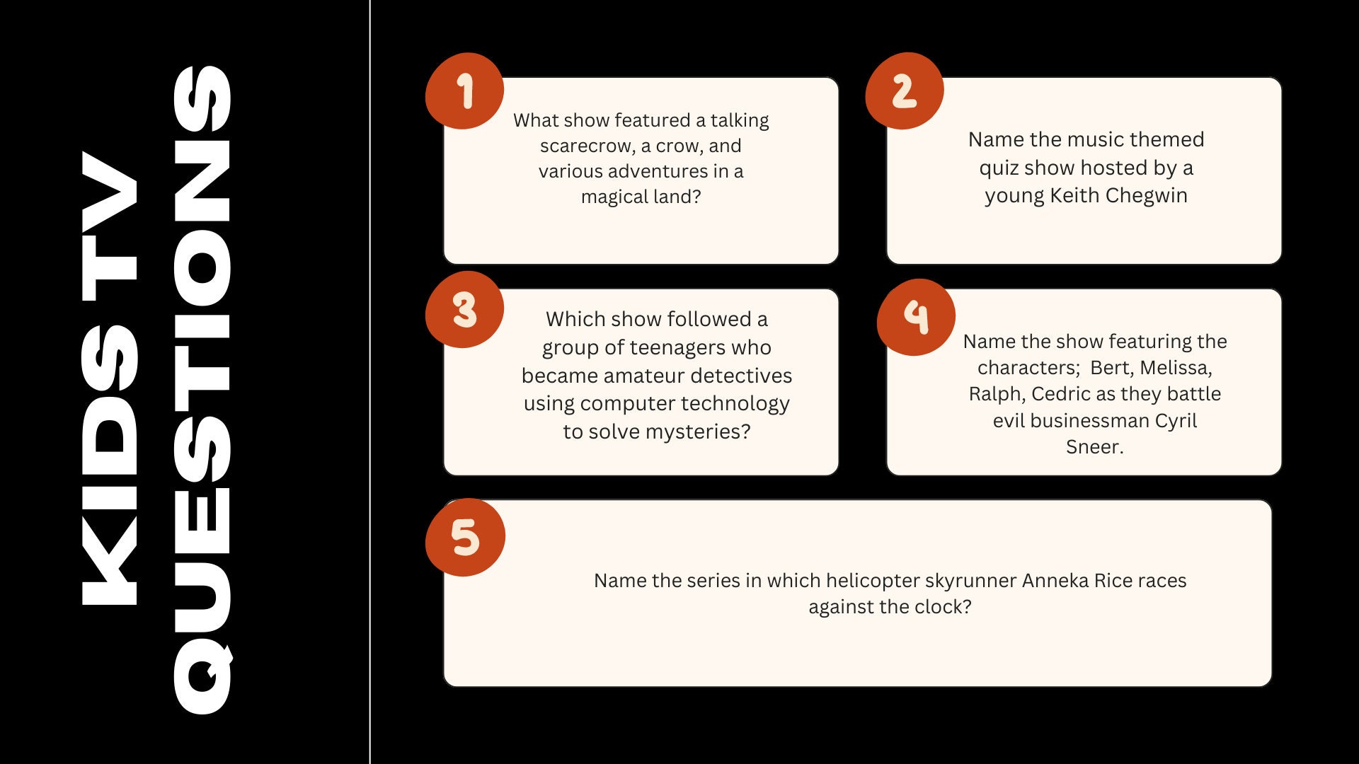 Powerpoint 80s Quiz Fully Editable With Answers Sheet. Great - Etsy