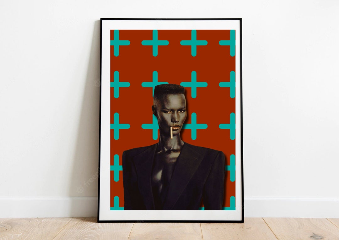 Grace Jones A4 Digital Print - Etsy