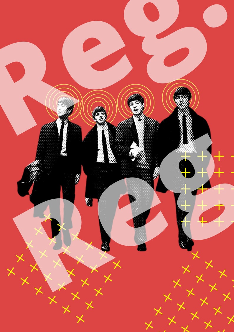 Beatles A4 Digital Art Print Icons Series - Etsy