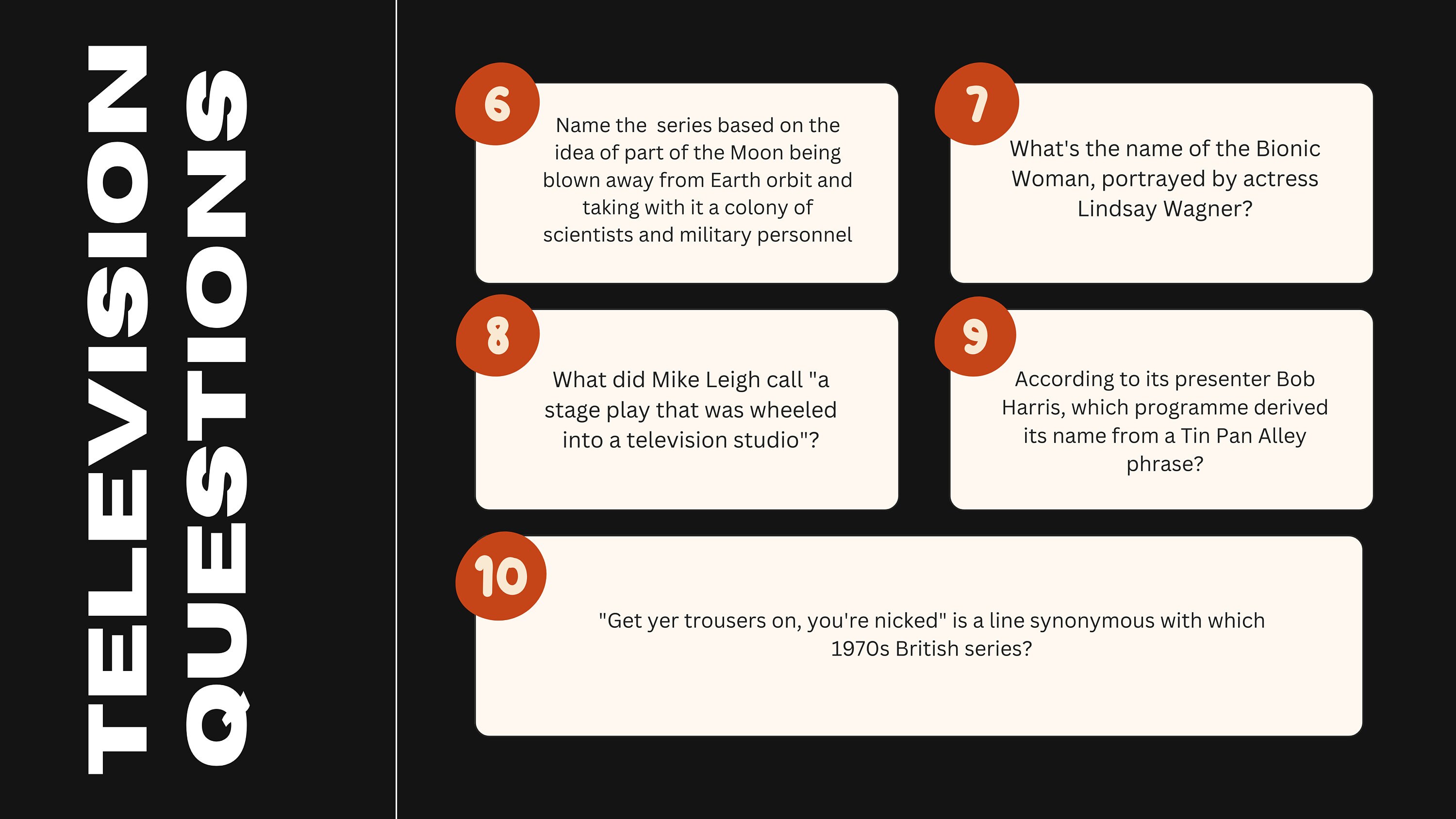 Powerpoint 1970s Quiz Editable Zoom, Teams, Skype - Etsy